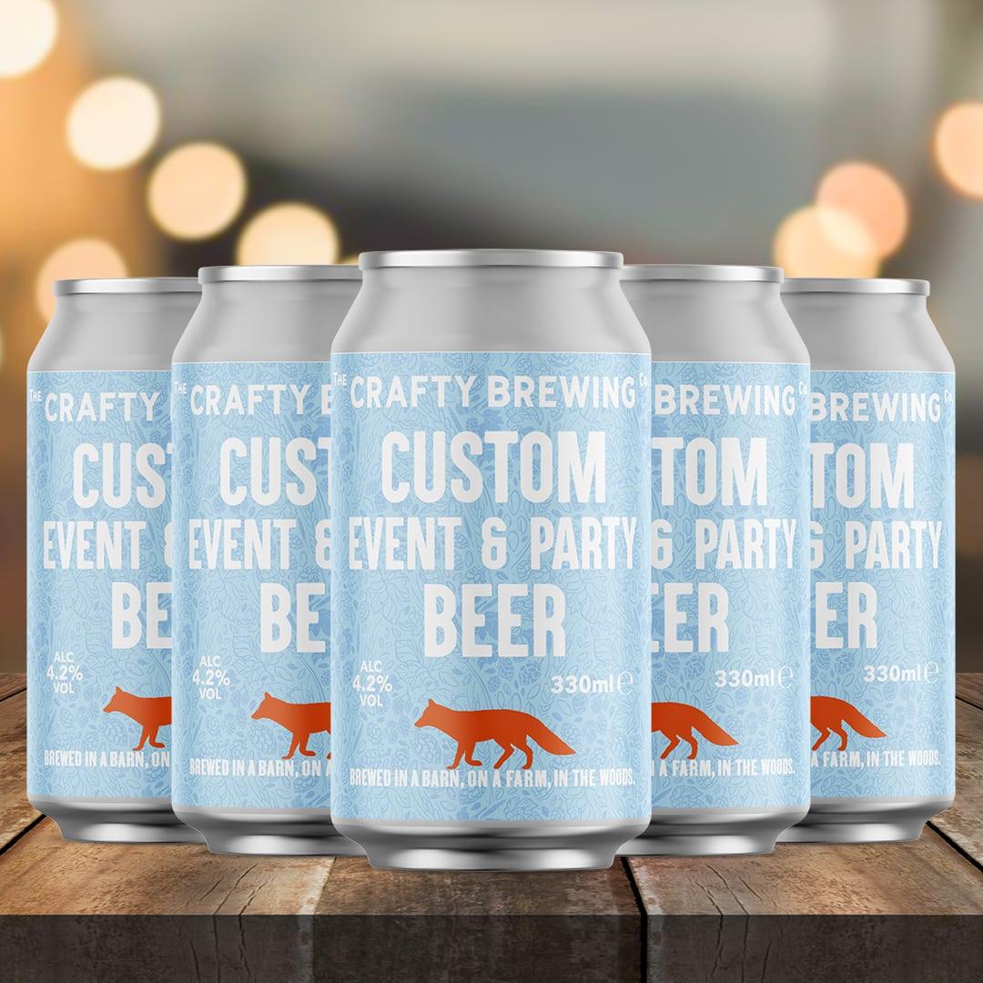 Get Personalisied Custom Beers For All Celebrations | Crafty Brewing